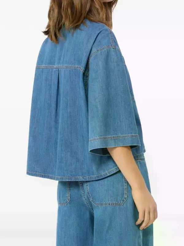 Max Mara Boxy Denim Shirt