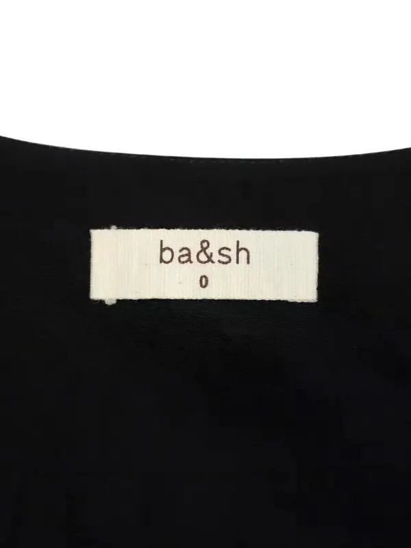 Ba&sh Belted V-neck Midi Dress