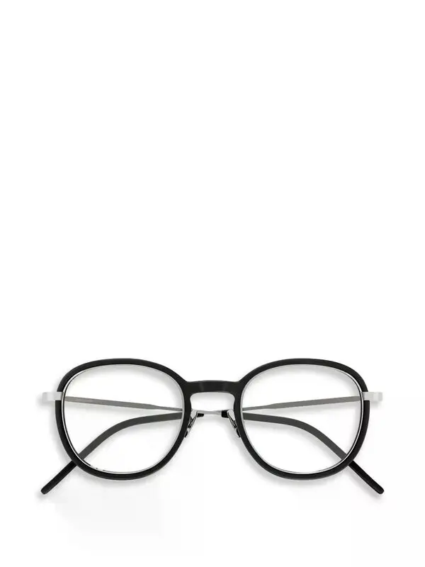 Saint Laurent Round Frame Glasses - Black