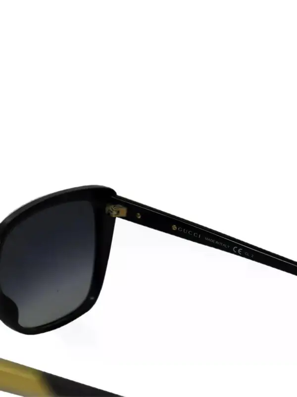 Gucci Square-frame Logo-detail Sunglasses