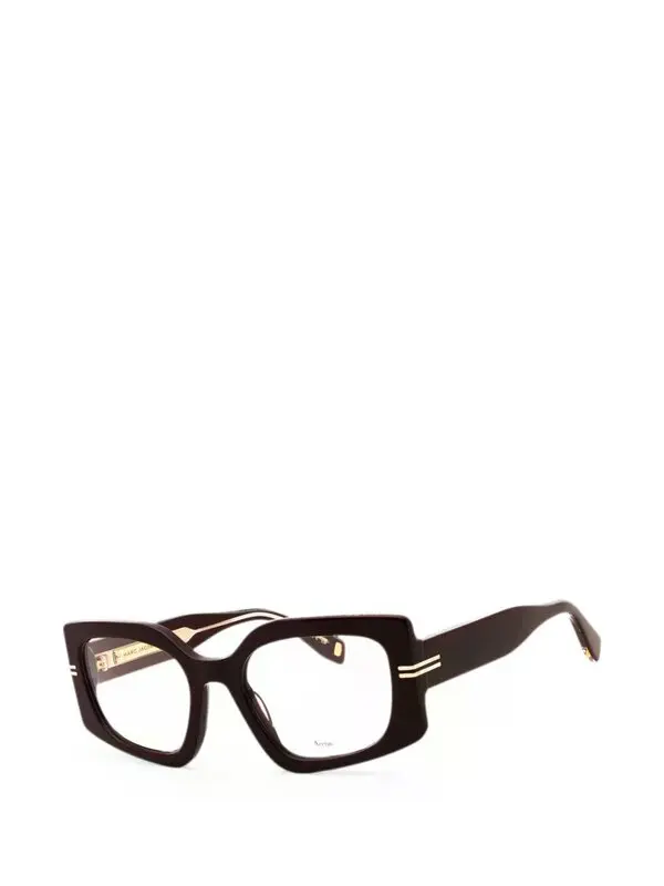 Marc Jacobs Rectangle-frame Glasses - Brown