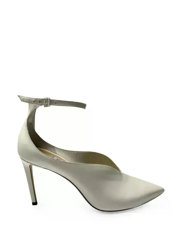 JIMMY CHOO Sonia Pointed-toe Pumps With Buckle Ankle Strap