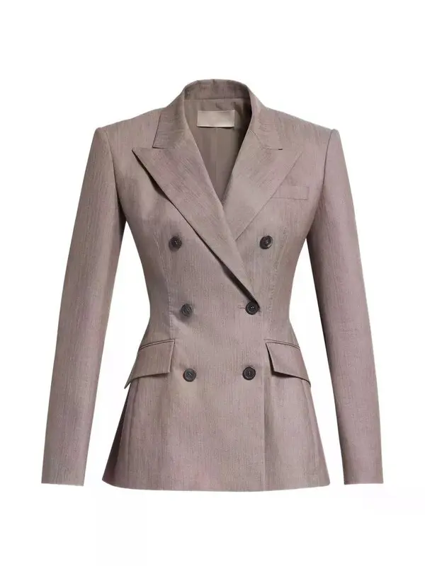 Elie Saab Double-breasted Peak-lapels Blazer