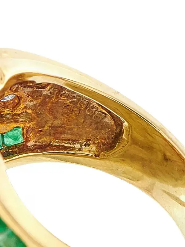 LB EXCLUSIVE Emerald And Diamond Ring