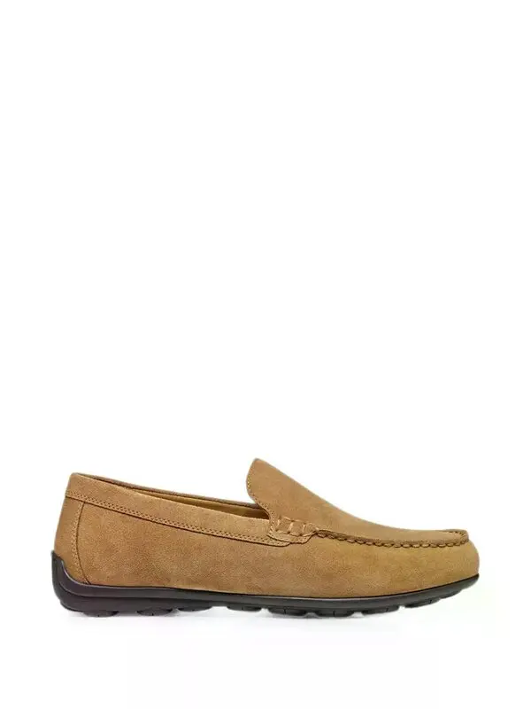 Geox Spherica™ Suede Slip-on Loafers