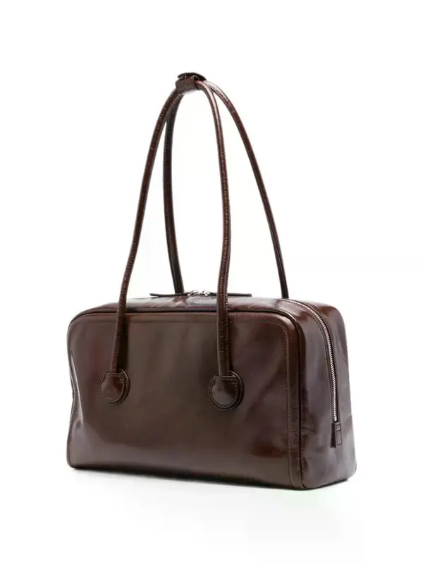 MARGESHERWOOD Logo-embossed Leather Shoulder Bag