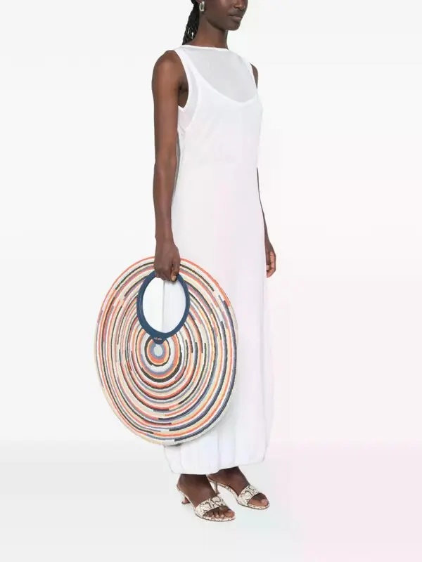 Cult Gaia Amun Striped Tote Bag