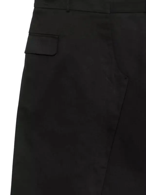 Liviana Conti Pocket Front-slit Midi Skirt
