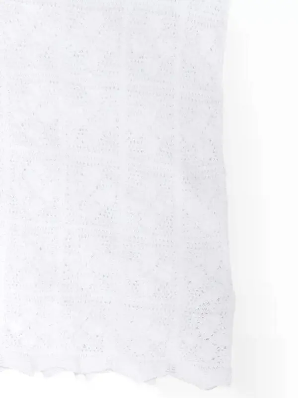 Liviana Conti Crochet-knit Sleeveless Top