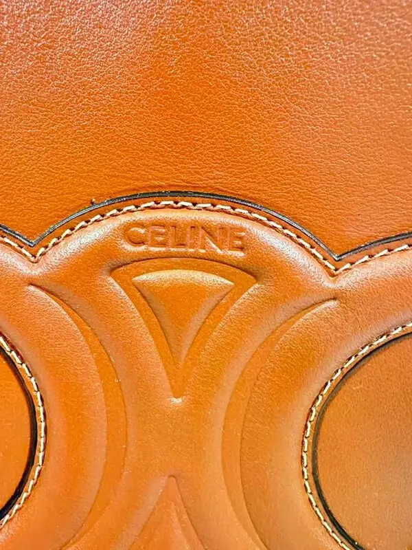 Celine Cuir Triomphe Bucket Bag