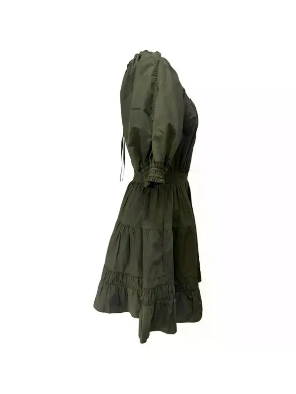Ulla Johnson Puffed-sleeve Tiered Dress