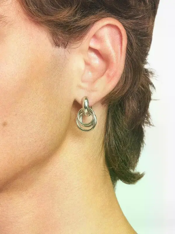 PANCONESI Blow Up Hoop Earrings