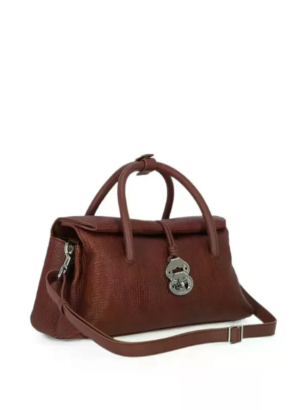 ZANELLATO Small Dotta Leather Shoulder Bag