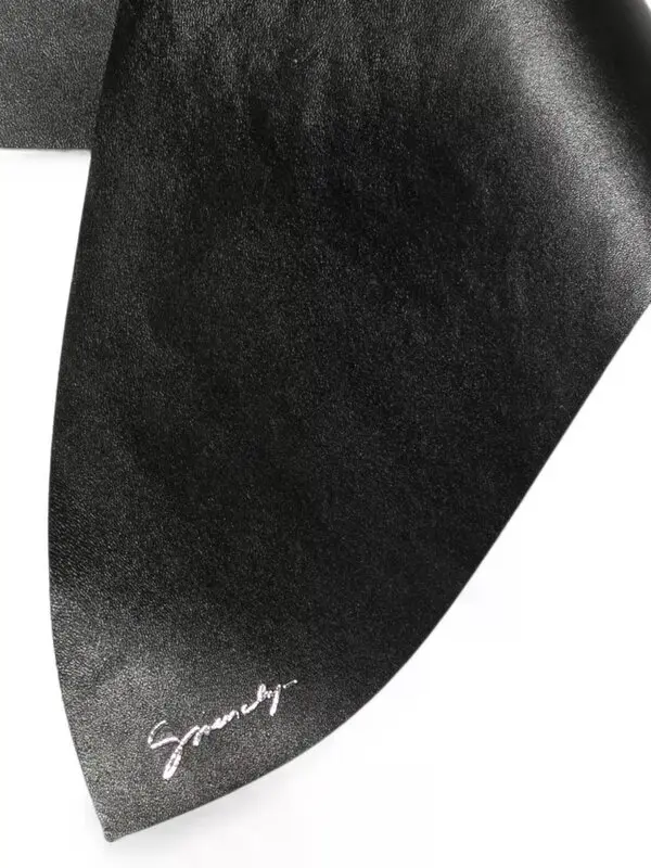 Givenchy Logo-print Leather Scarf