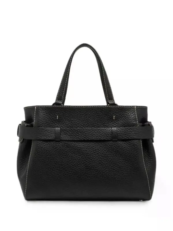 GIANNI CHIARINI Miranda Knotted Pebble-effect Tote Bag