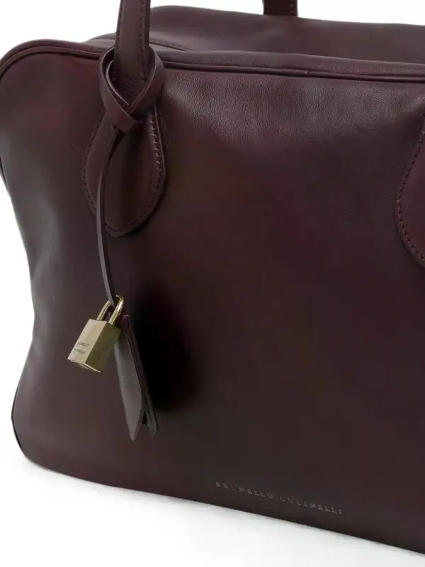 Brunello Cucinelli Padlock Tote Bag