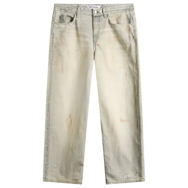 WON HUNDRED Lyon Printed Denim Jeans
