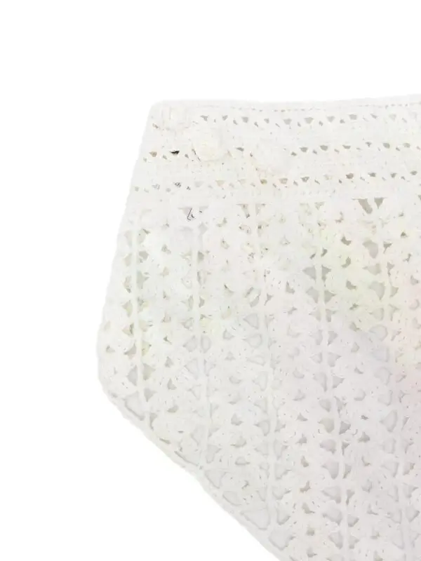 Magda Butrym Crochet Scarf - White