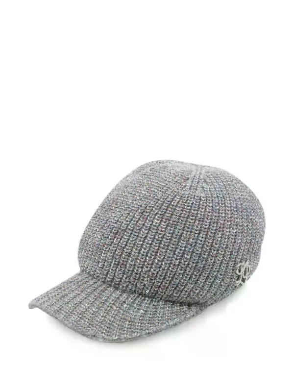 Liu Jo Sequin-embellished Knitted Cap