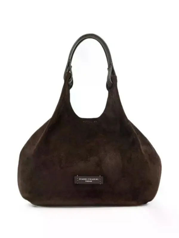 GIANNI CHIARINI Logo Patch Tote Bag