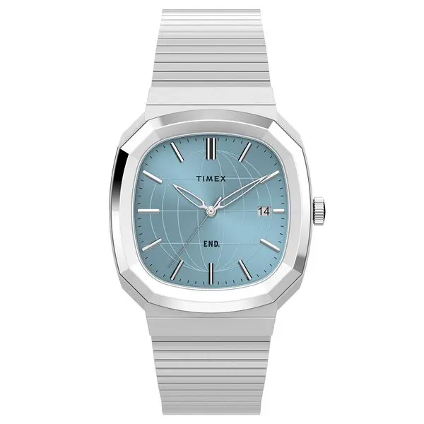 TIMEX 1981 Stainless Steel Watch - Silver