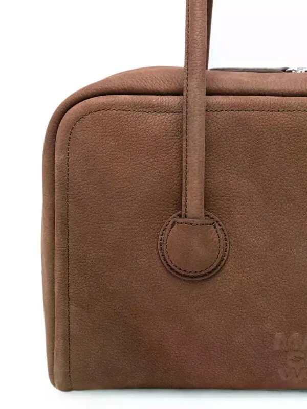 MARGESHERWOOD Nubuck Leather Shoulder Bag
