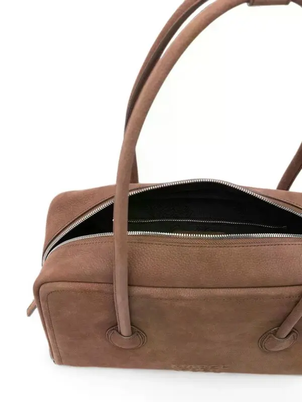 MARGESHERWOOD Nubuck Leather Shoulder Bag