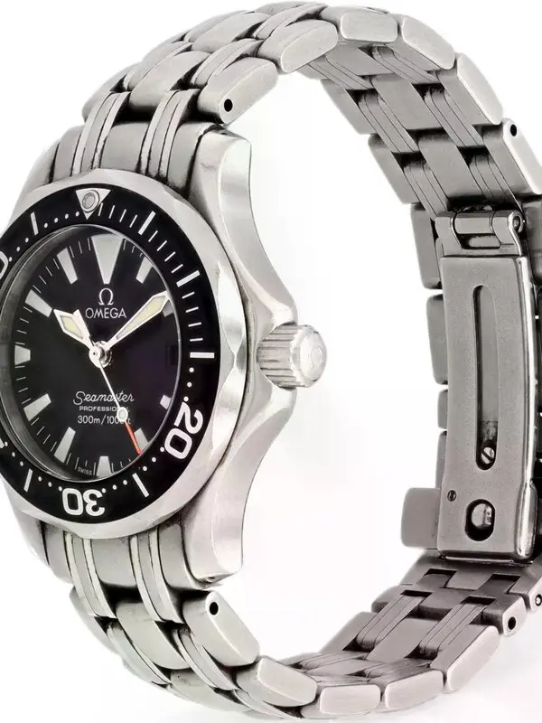 Omega Seamaster 30mm Quartz Watch With Dial And Link Bracelet