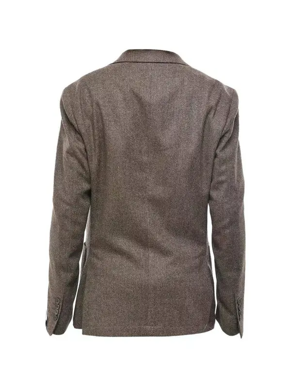 Corneliani Herringbone Unlined Blazer