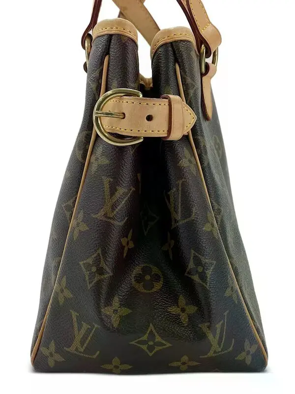 LOUIS VUITTON 2005 Batignolles Monogram Handbag - Brown