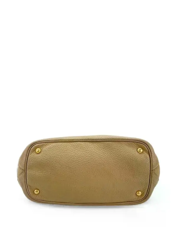 Prada 2000s Pebbled Tote Bag