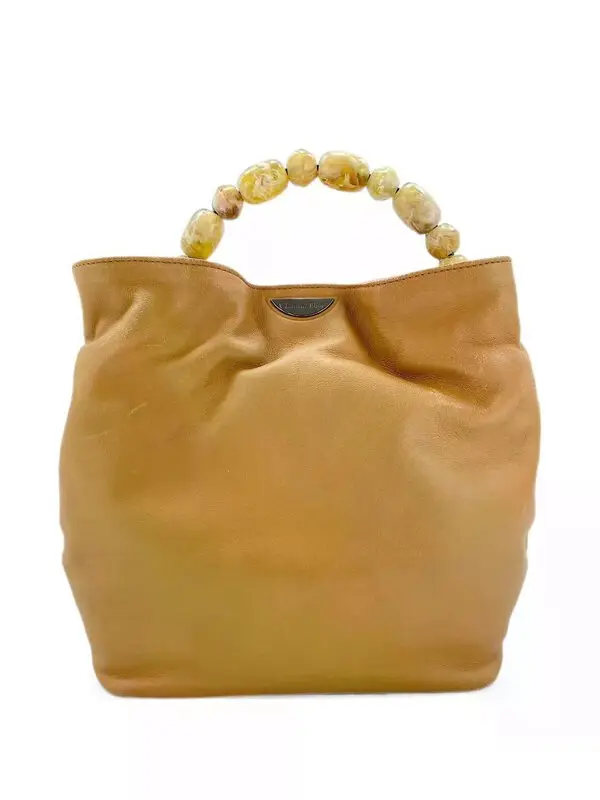 Dior 1990-2000s Maris Pearl Handbag - Neutrals