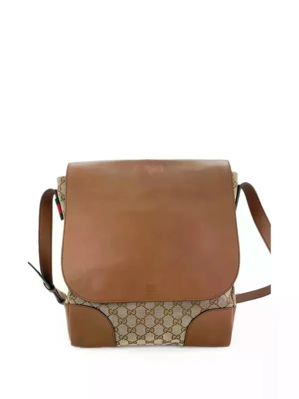 Gucci 2000s Gg Canvas Shoulder Bag