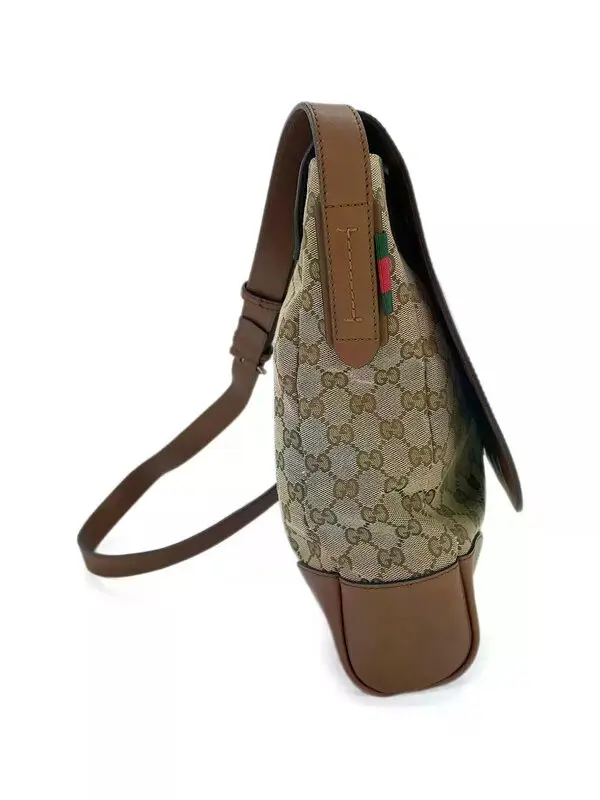 Gucci 2000s Gg Canvas Shoulder Bag