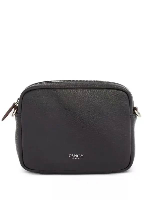 OSPREY Chiswick Leather Crossbody Bag - Black