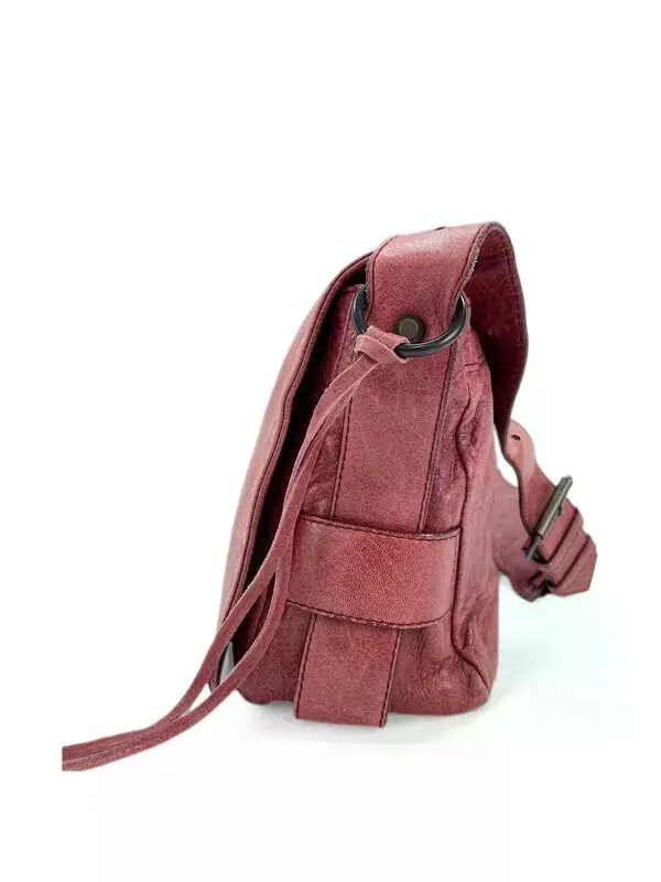 Balenciaga 2000s Foldover Shoulder Bag - Pink