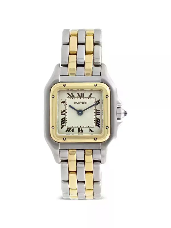 Cartier Panthère 22mm Watch Stainless Steel And 18k Yellow Gold - Neutrals