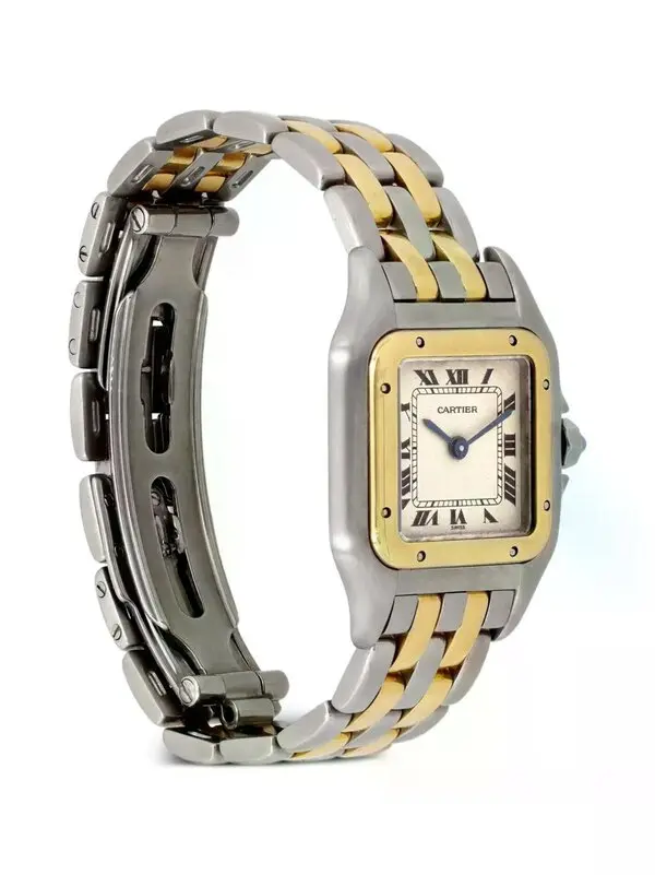Cartier Panthère 22mm Watch Stainless Steel And 18k Yellow Gold - Neutrals