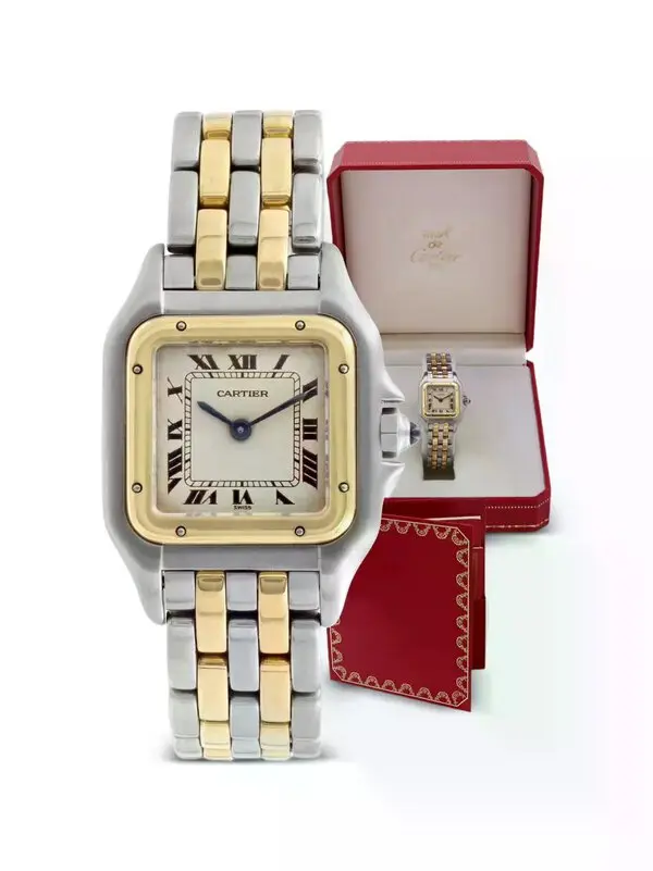 Cartier Panthère 22mm Watch Stainless Steel And 18k Yellow Gold - Neutrals