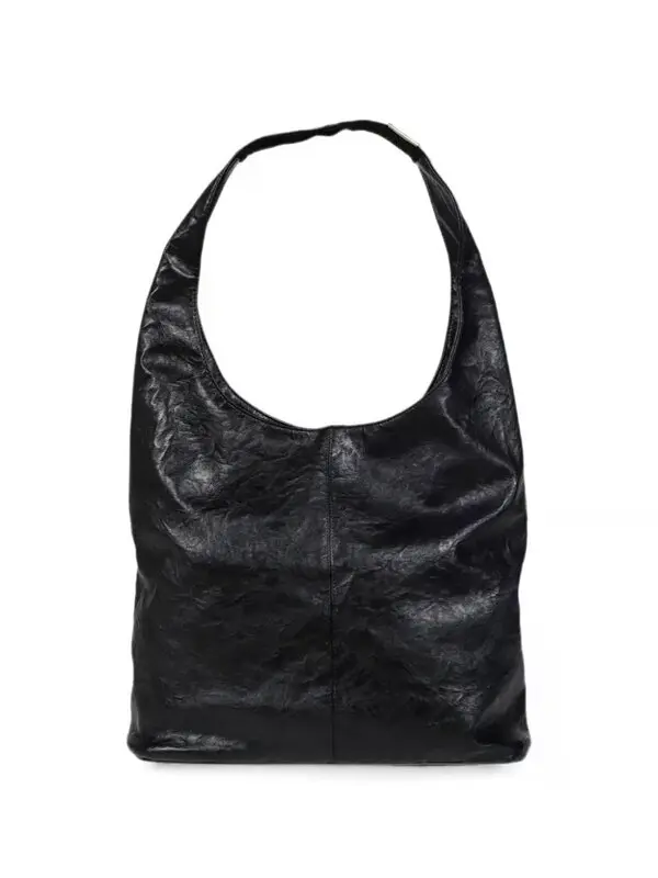 GLOWNY G Crinkled-effect Shoulder Bag