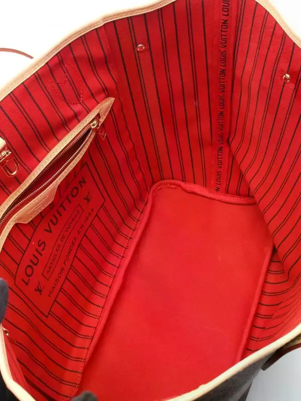 LOUIS VUITTON 2007-2016 Monogram Neverfull Mm Tote Bag