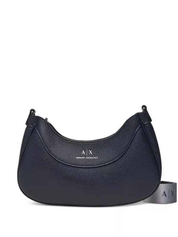 Armani Exchange Logo Shoulder Bag - Blue