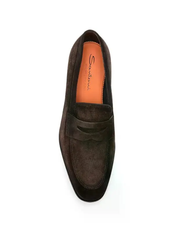 Santoni Adrian Suede Loafers