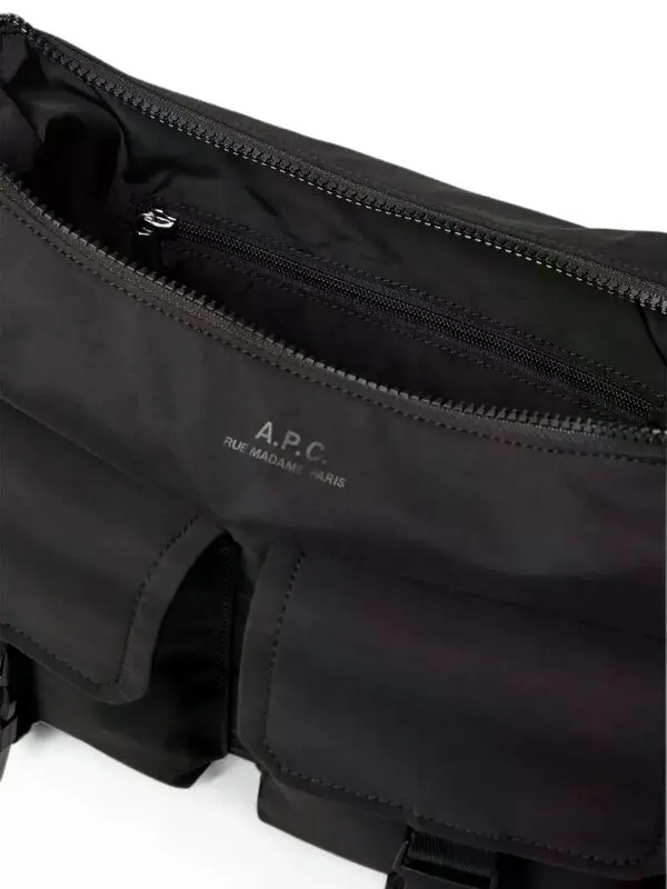 A.p.c. Buckle-fastening Pocket Messenger Bag
