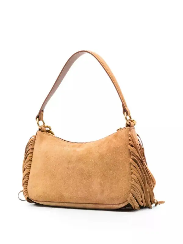 TWINSET Fringed-trim Chain-link Shoulder Bag