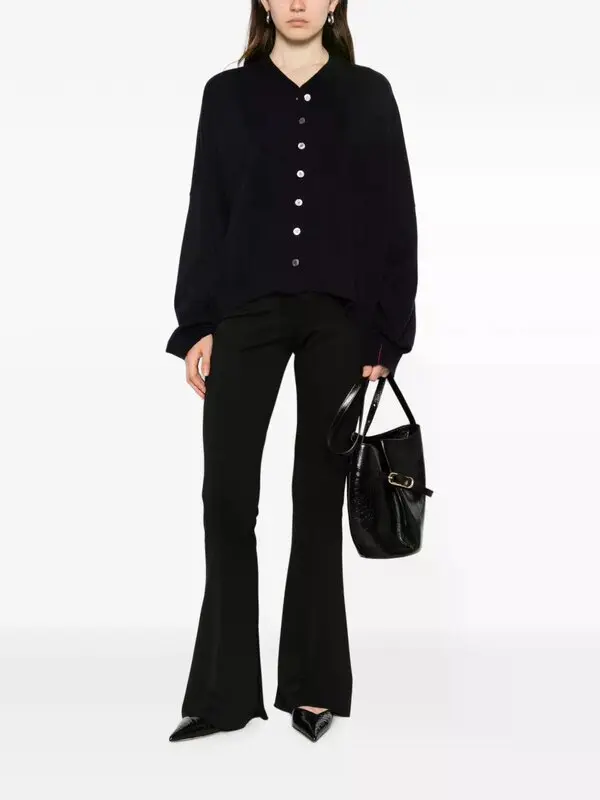 Liviana Conti Fine-knit Button-up Cardigan