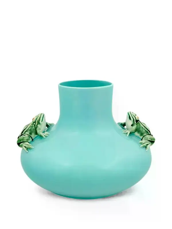 BORDALLO PINHEIRO Large Duas Rãs Vase