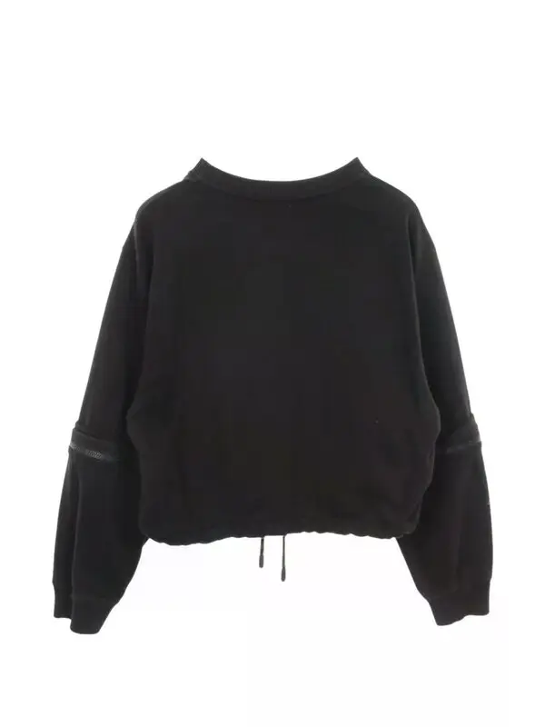 Fendi 2010s Fisheye Cropped Sweatshirt