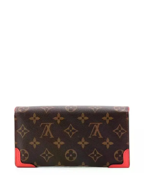 LOUIS VUITTON Retiro Sarah Wallet Monogram Canvas Small Wallets - Brown