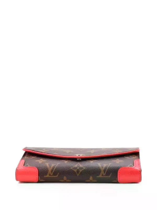 LOUIS VUITTON Retiro Sarah Wallet Monogram Canvas Small Wallets